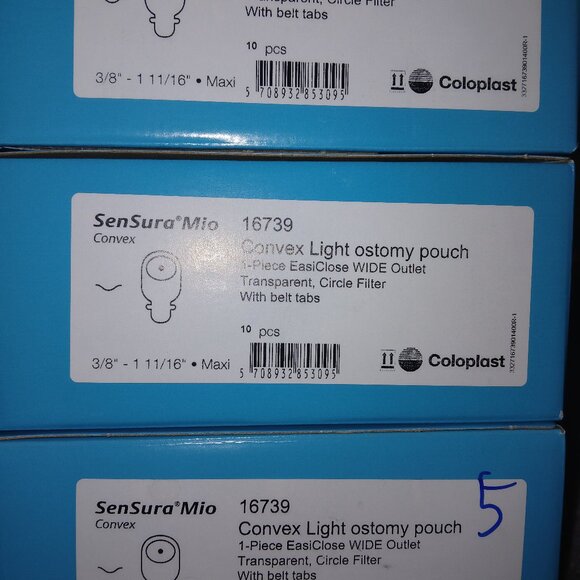 SenSura Mio Coloplast 16739 | Other | Sensura Mio Coloplast 6739 Convex ...